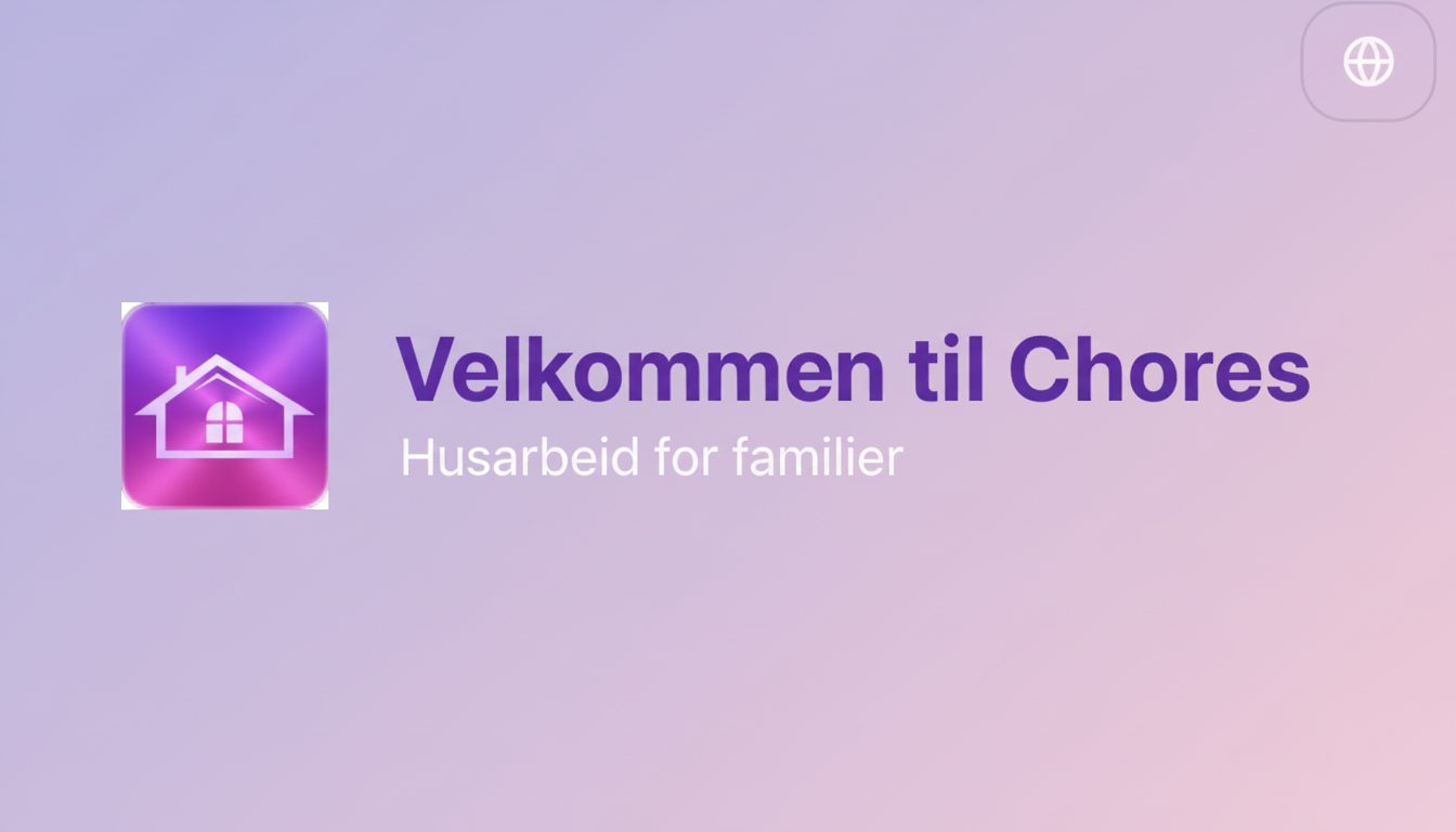 Chores - Husarbeid Portal for Familier